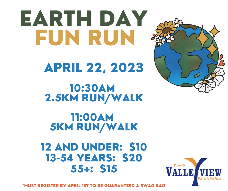 Earth Day Fun Run - Town of Valleyview